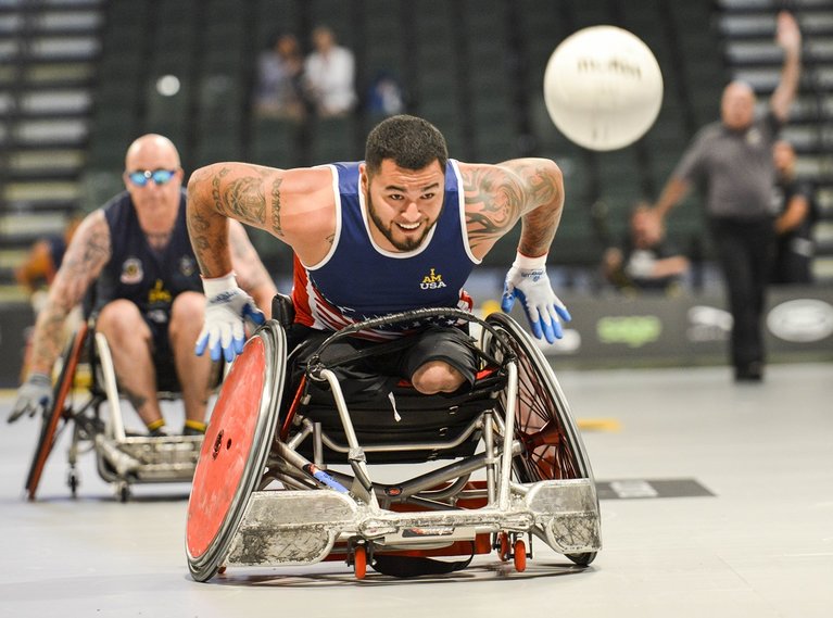 Sporting events for the disabled all year round